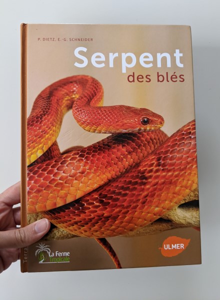 Comparatif de 4 livres sur le serpent des blés - Guttatophiles